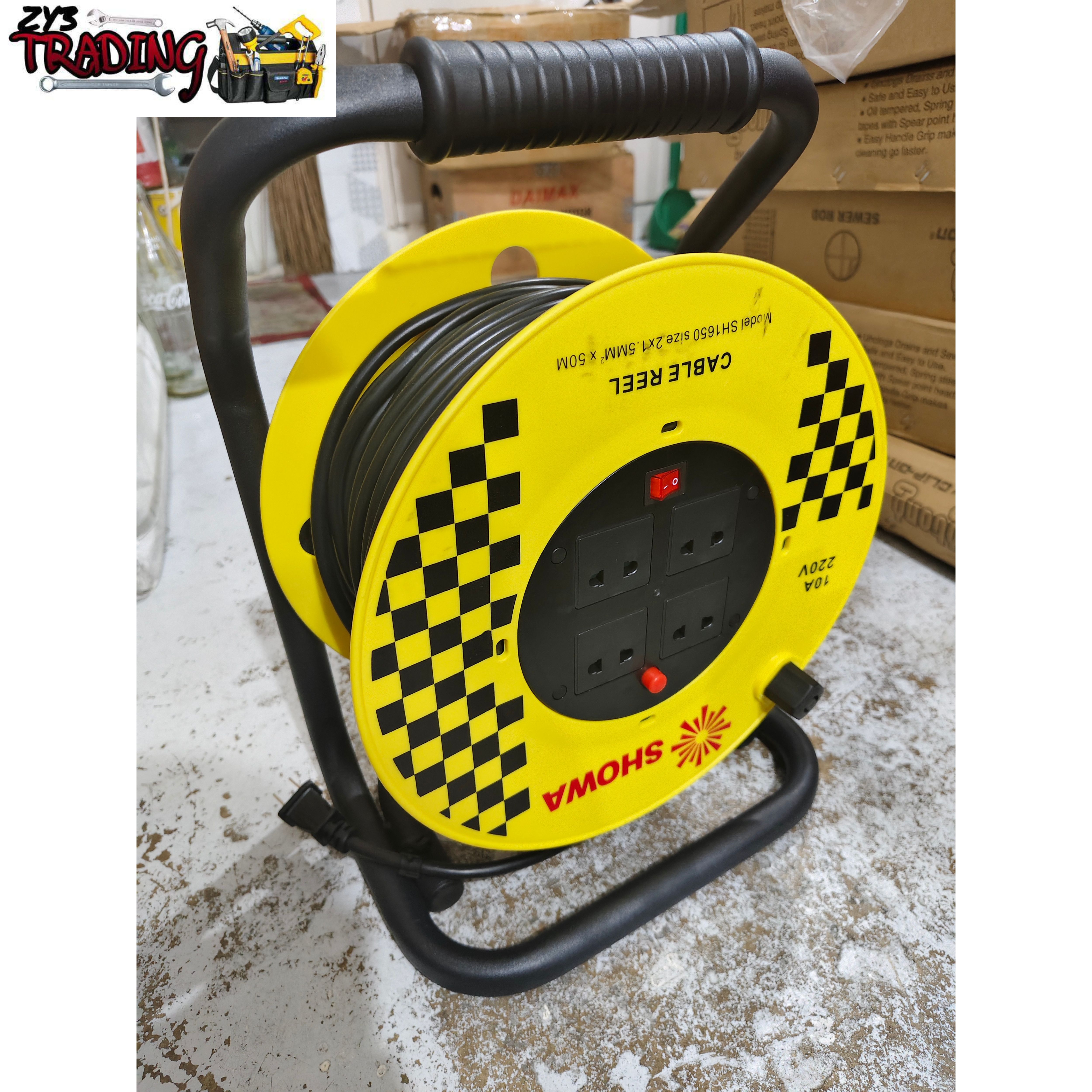 Royce Cable Reels RCR-25 / Extension Cable | Shopee Philippines