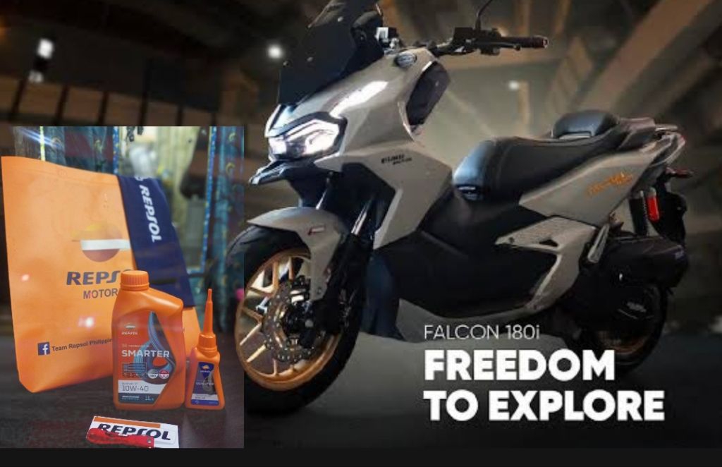 Repsol Quality Falcon 180i - SAMURAI 155i Scooter oil 1L 10w40 fully ...
