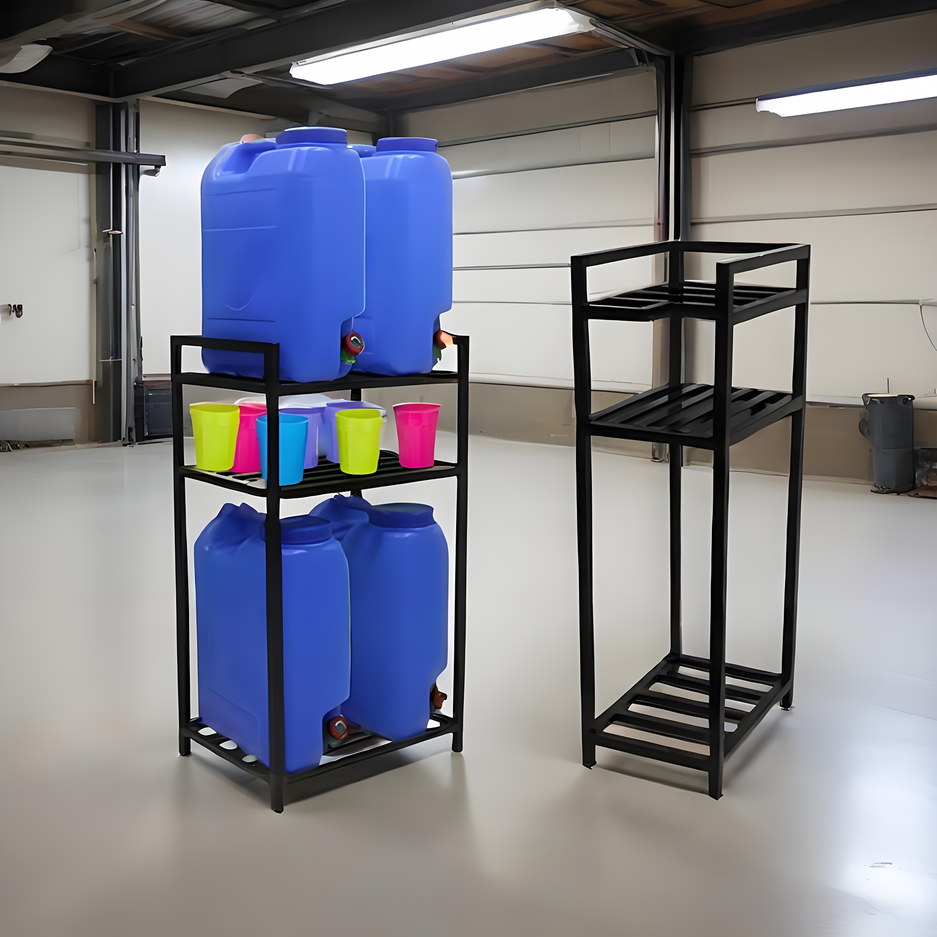 Metal Water Container Rack Thicken Water Tank Bracke 2/3 Layers Water ...