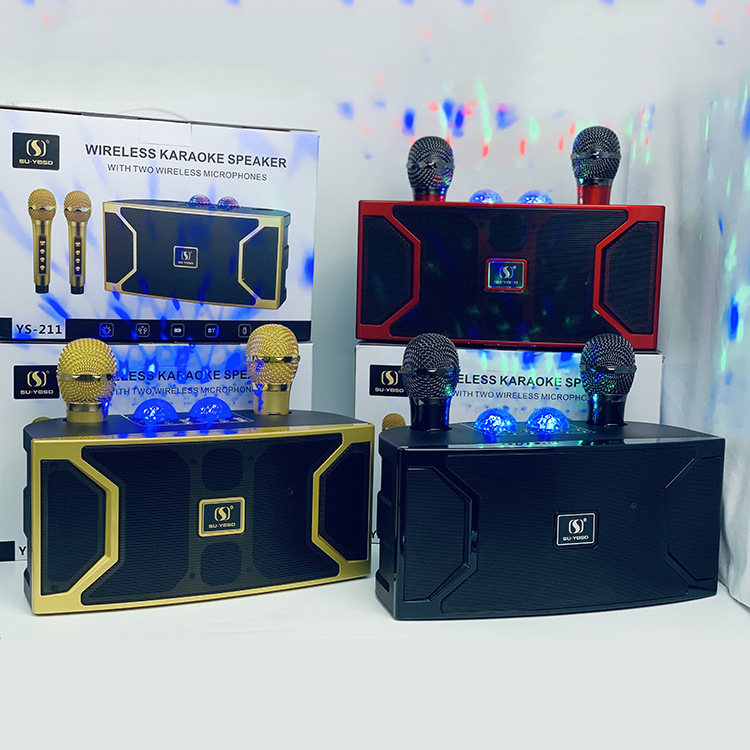 Karaoke speaker/Portable Bluetooth karaoke speaker/Family party KTV ...