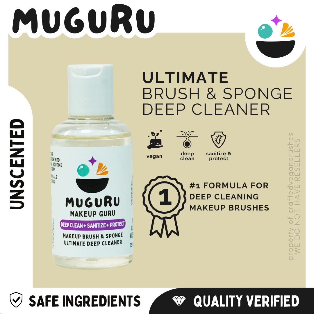 MUGURU 75ML Ultimate Makeup Brushes Sponge Puff Deep Cleaner ...