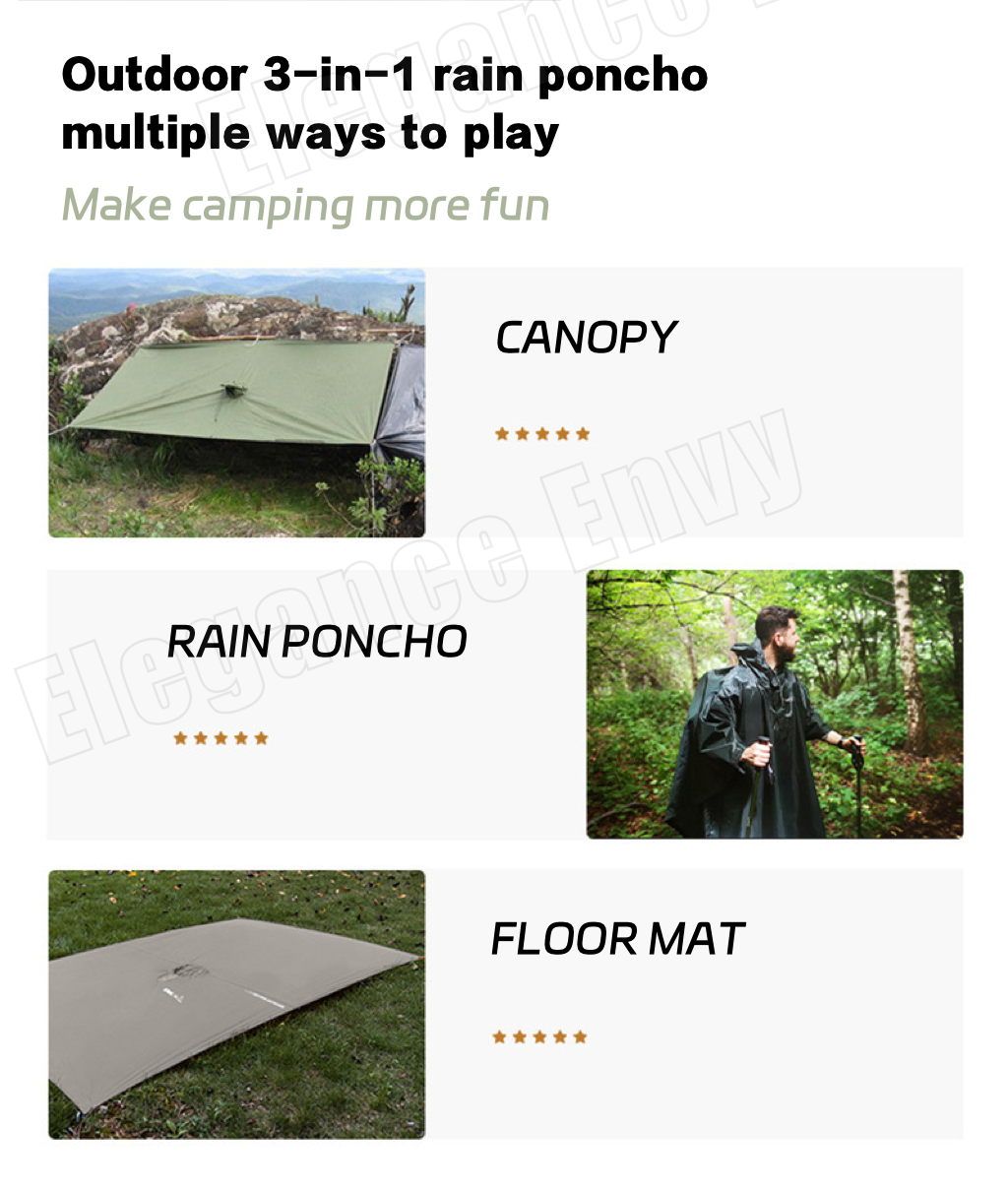 Motorcycle Heavy Duty Kapote Raincoat - Makapal PVC Poncho, Waterproof ...