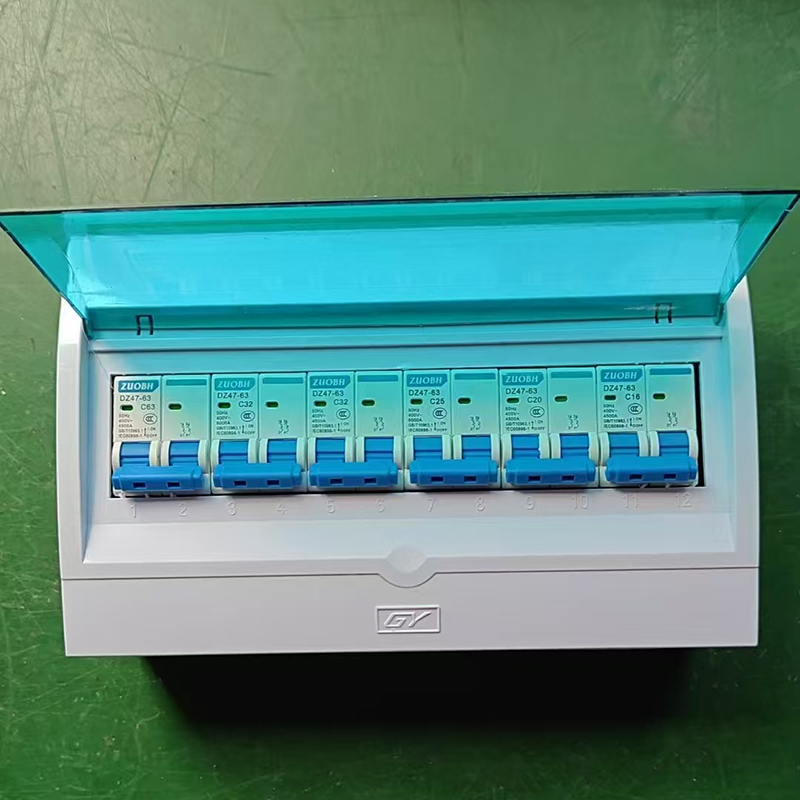 8/10/12 Loop Distribution Board Box With Circuit Breaker Device, One ...