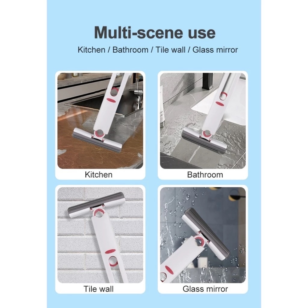Mini Handheld Mop for Easy Cleaning of Surfaces Portable Cleaning Tool ...