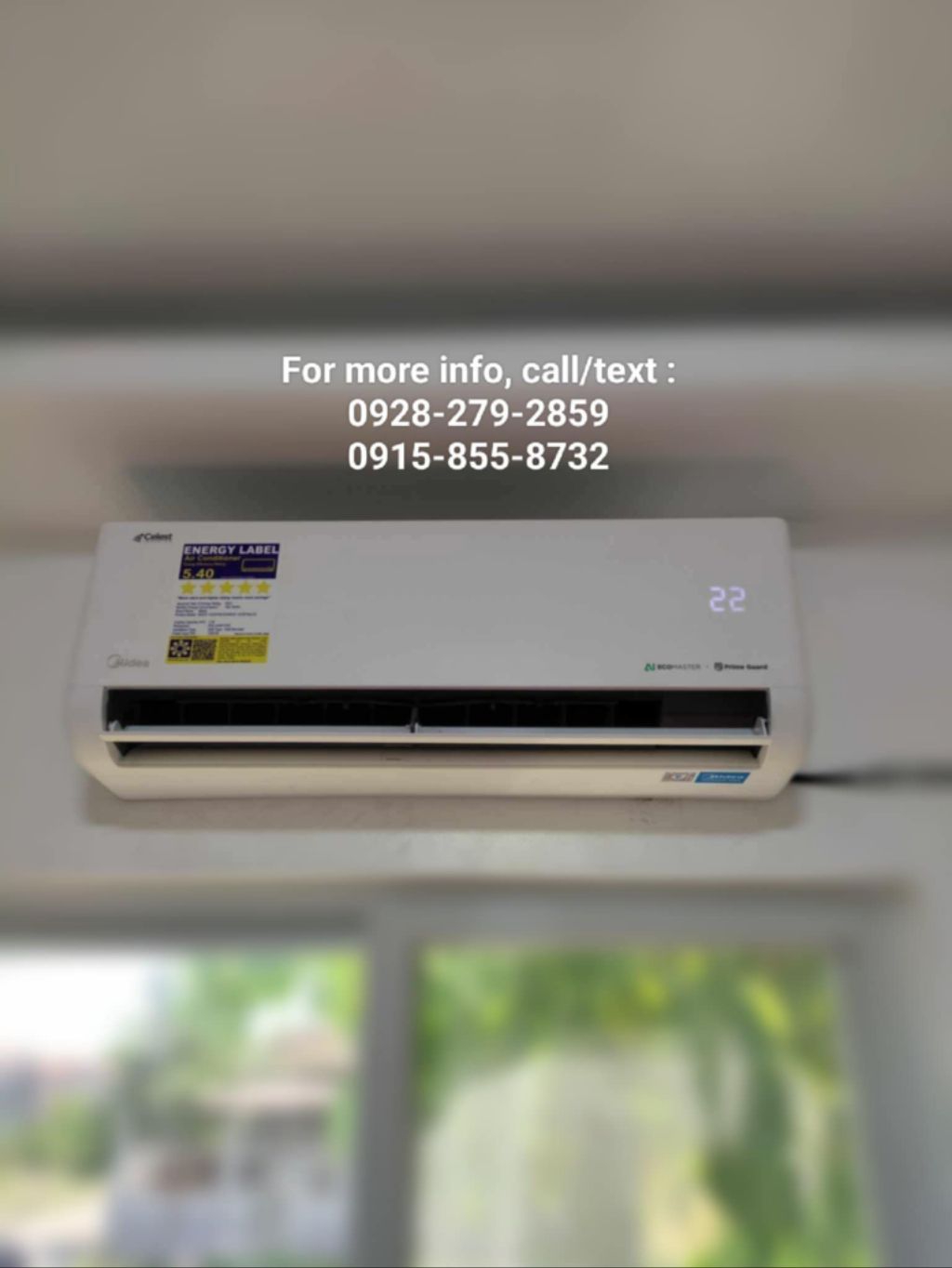 MIDEA 2.0HP Split Type Inverter Airconditioner (Free Installation ...