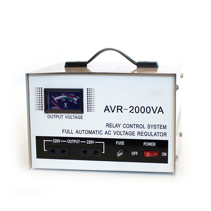 AVR-2000VA Automatic Voltage Regulator AVR 220V 110V Output for TV Ref ...