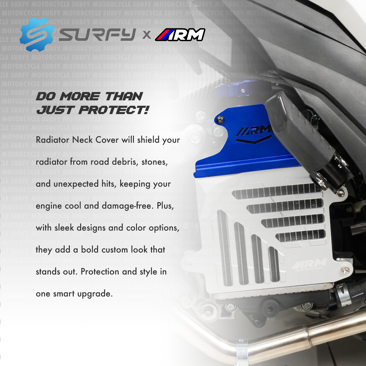Arm Radiator Neck Cover Full CNC For Click 125i 150i ADV PCX 150 From ...