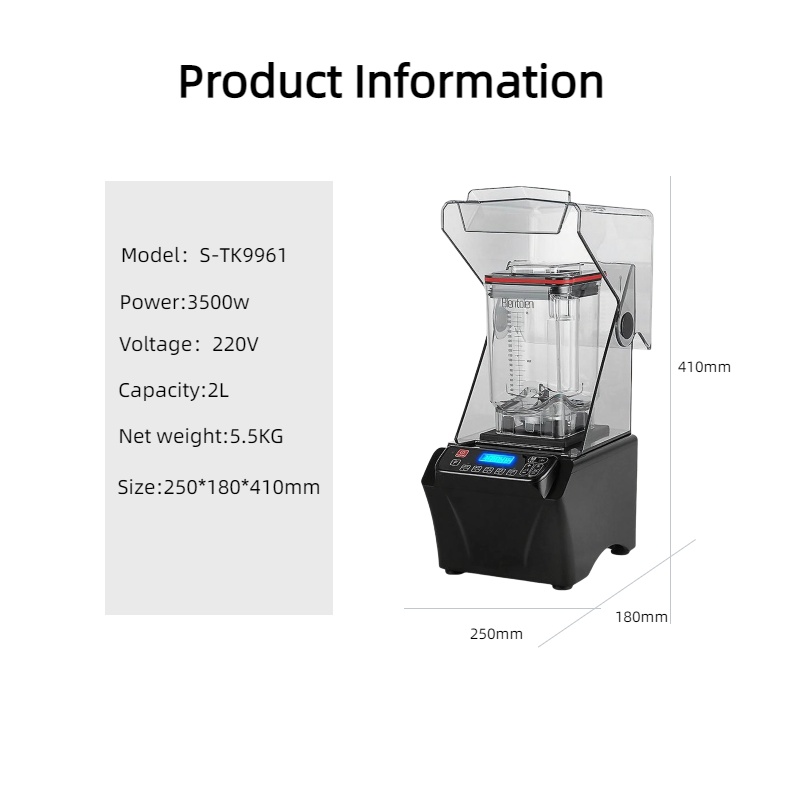 AMAX T8 blender for shake heavy duty blender Commercial Blender Fruit ...