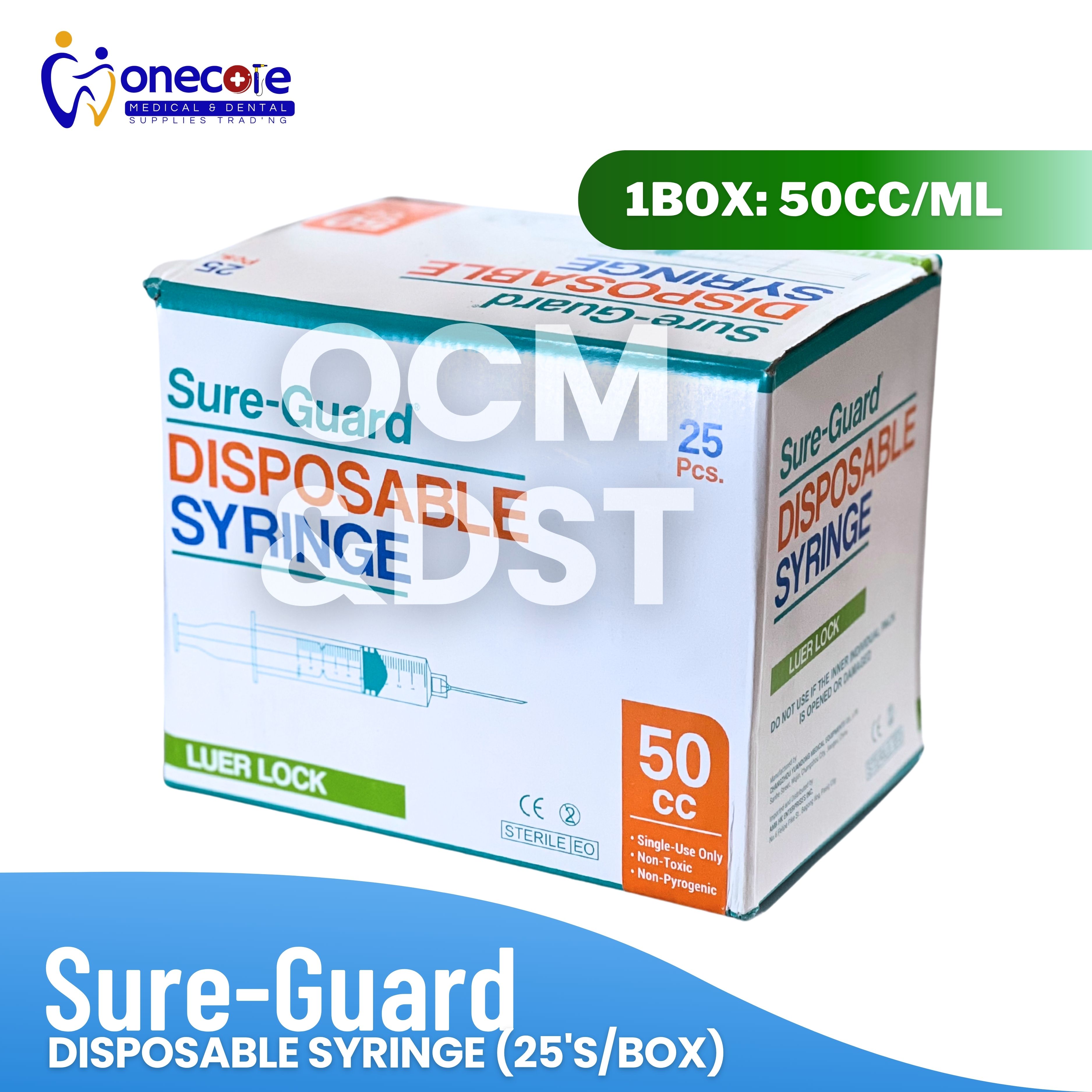 Sureguard Syringe | Single-Use Syringes With Needles [Sold Per Box ...