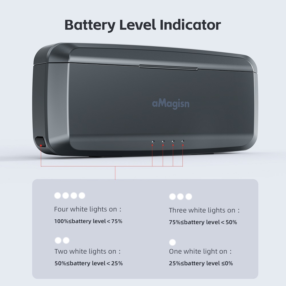 aMagisn Power Bank Charger 7710mAh for Insta360 X3 – Fast Charging, PD3 ...