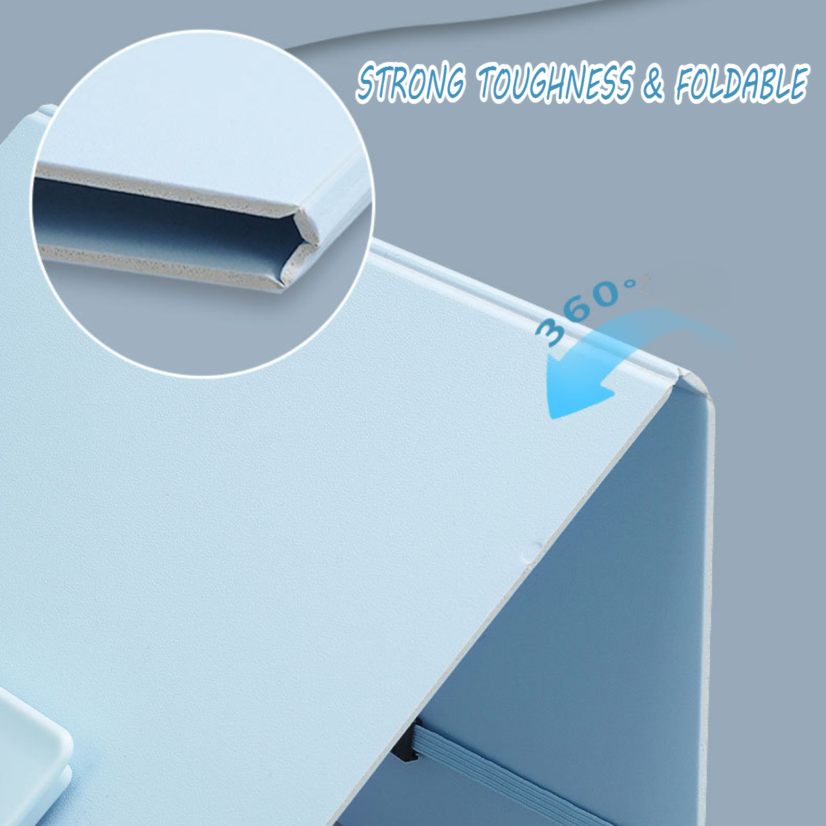 Long/A4 Foldable Clipboard portable folding folder paper organnizer PP ...