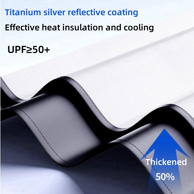 Car Shade Windshield Cover Sunshade Side Foldable Heat Insulation ...
