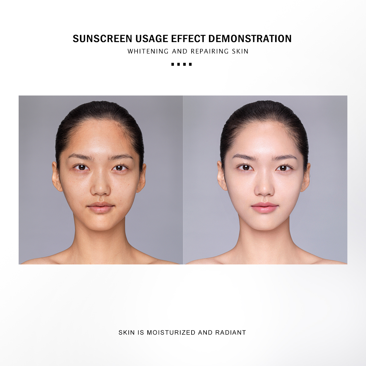 WORADA Sunscreen SPF60 PA+++ Whitening & Moisture Sunblock for Face ...