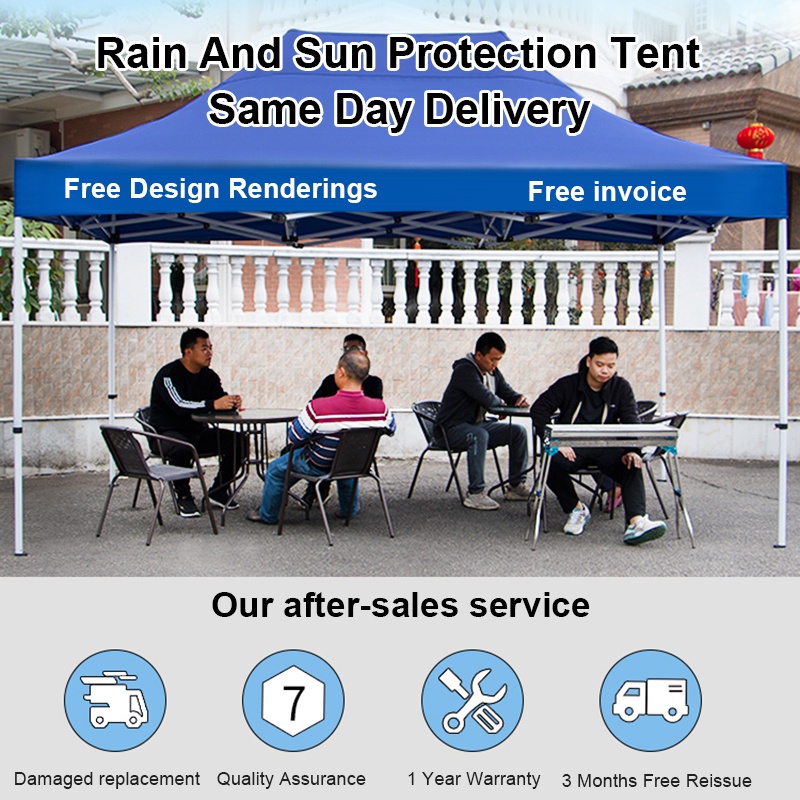 Outdoor Tent HEAVY DUTY Tent 2x2/2x3/3x3 Meter Retractable Tent ...