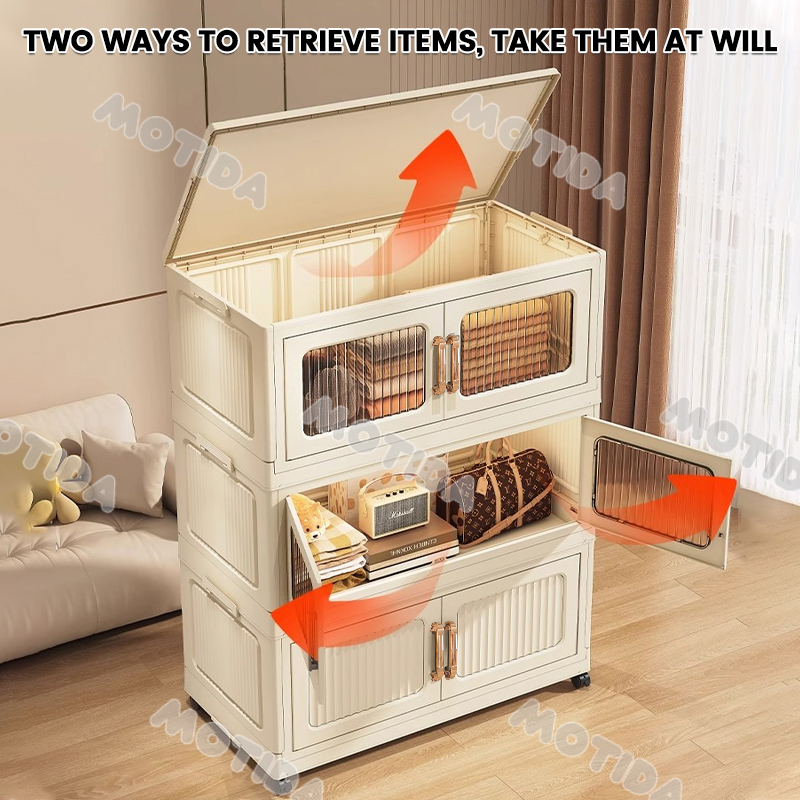 Durabox Organizer Megabox Foldable Storage Box Cabinet For Clothes ...