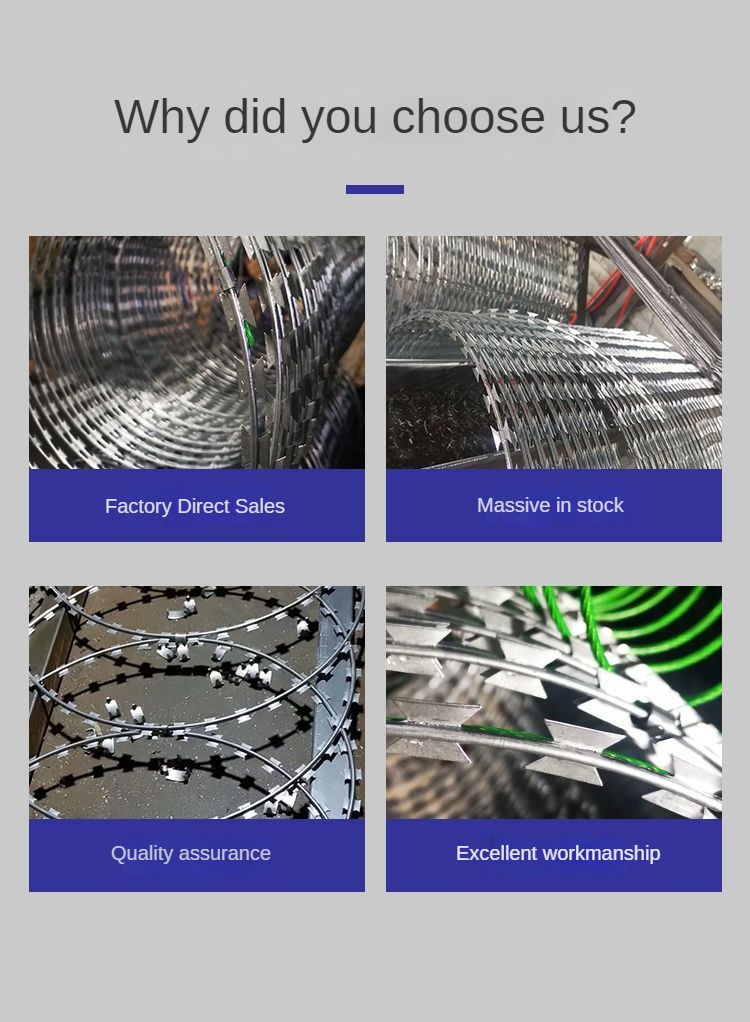 buffalo wire razor barbed wire barb wire stainless wire Blade barbed ...