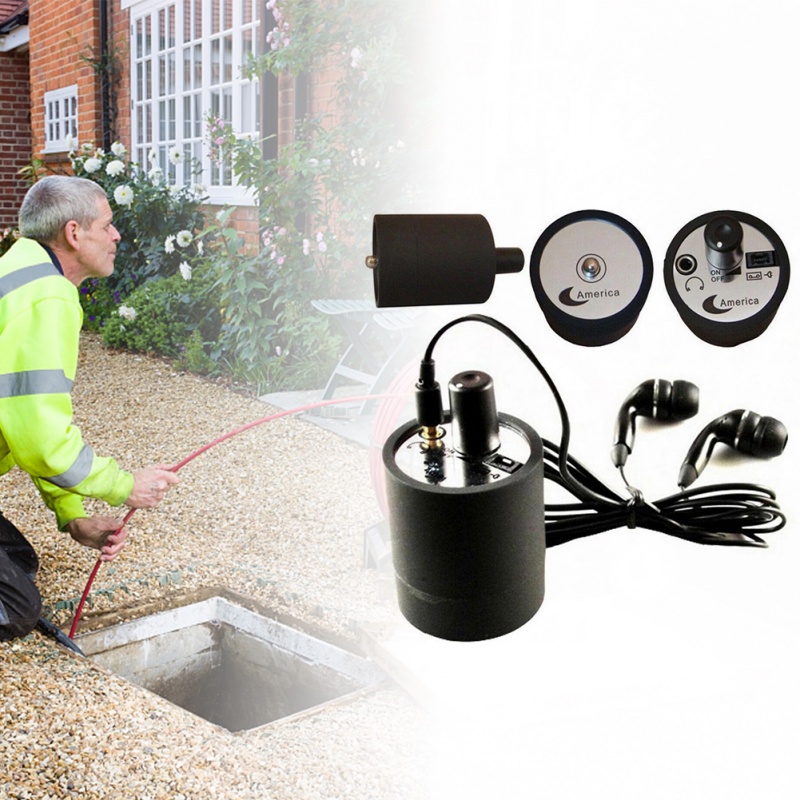 LEAKSON Water Leak Detector Kit | Wall Mains Pipe Finder or Underground ...