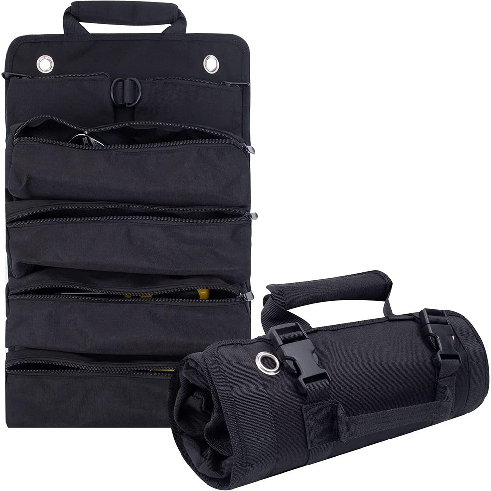 Multi-Purpose Hardware Tool Bag Professional Multi-Pocket Rolled ...