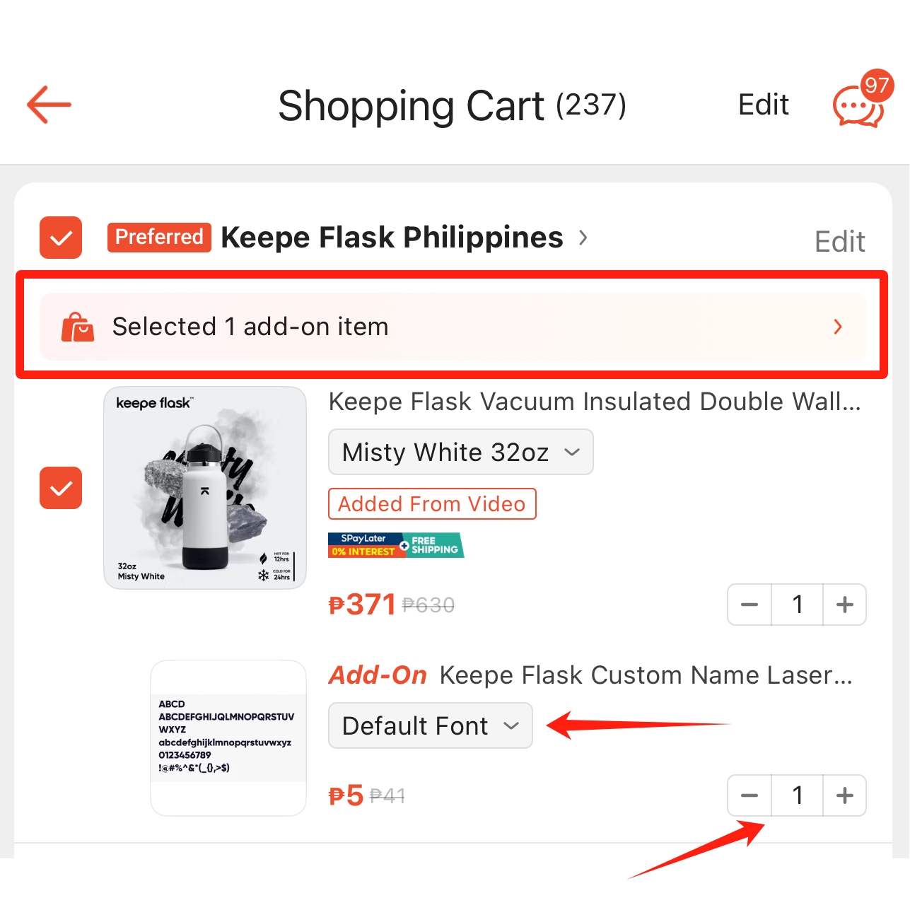 [Name Engraving] Keepe Flask Premium Onyx Black Coffee Mug Personalized ...