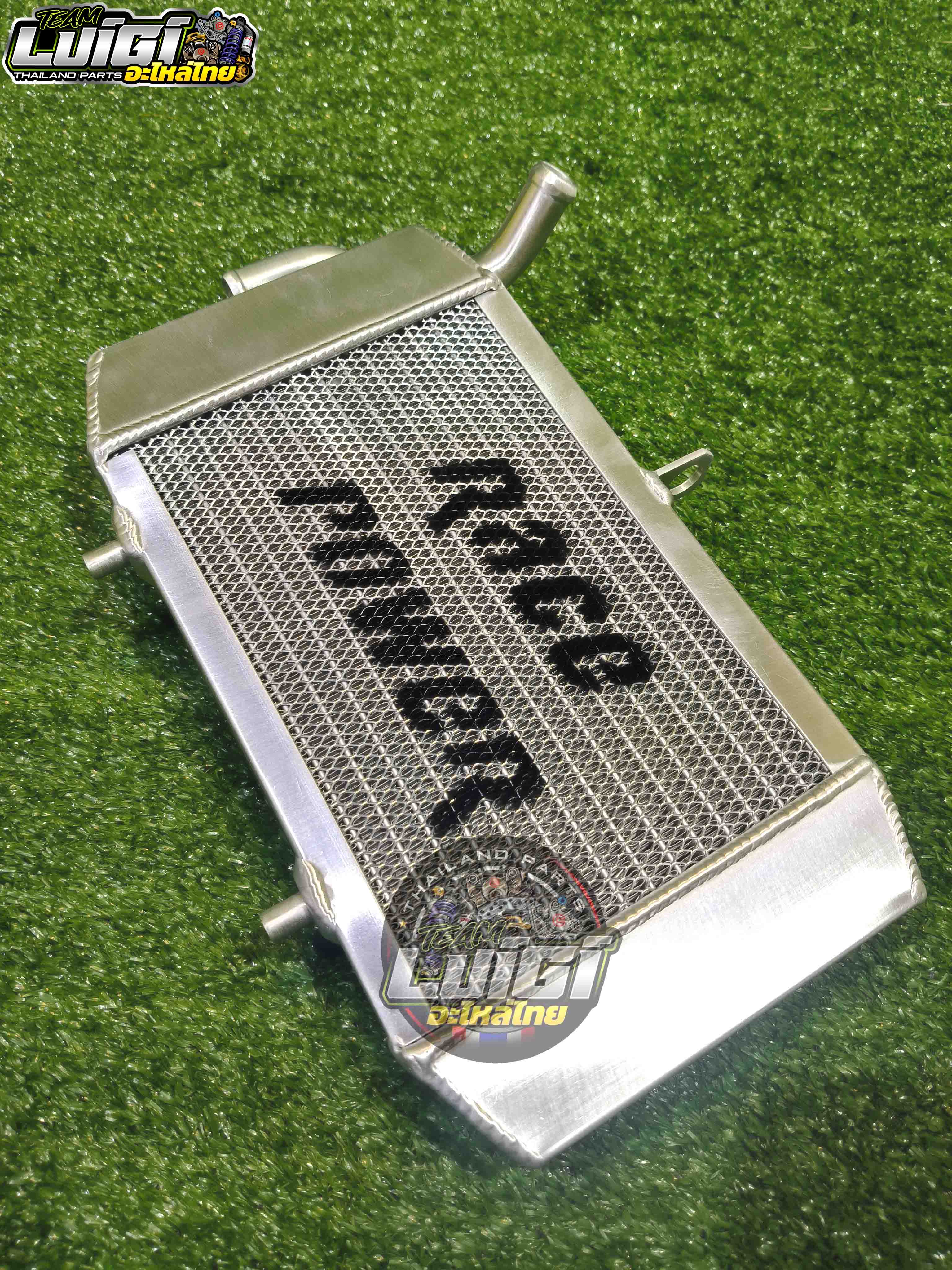 RACE POWER CNC RADIATOR ALLOY 2 ROWS YAMAHA X-MAX MADE IN THAILAND ...
