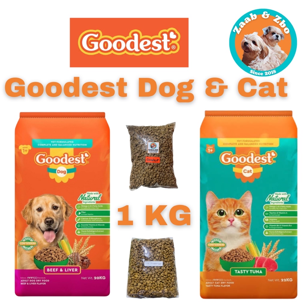 Goodest Dog Food and Goodest Cat Food Dry 1 kilogram | Shopee Philippines
