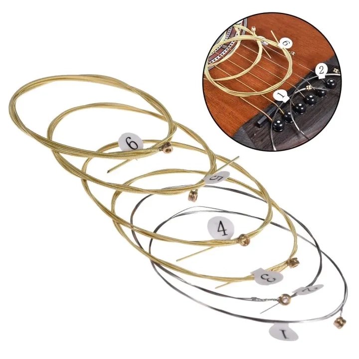 Kawes Acoustic Guitar String Set Brass Phosphor Bronze Musical ...