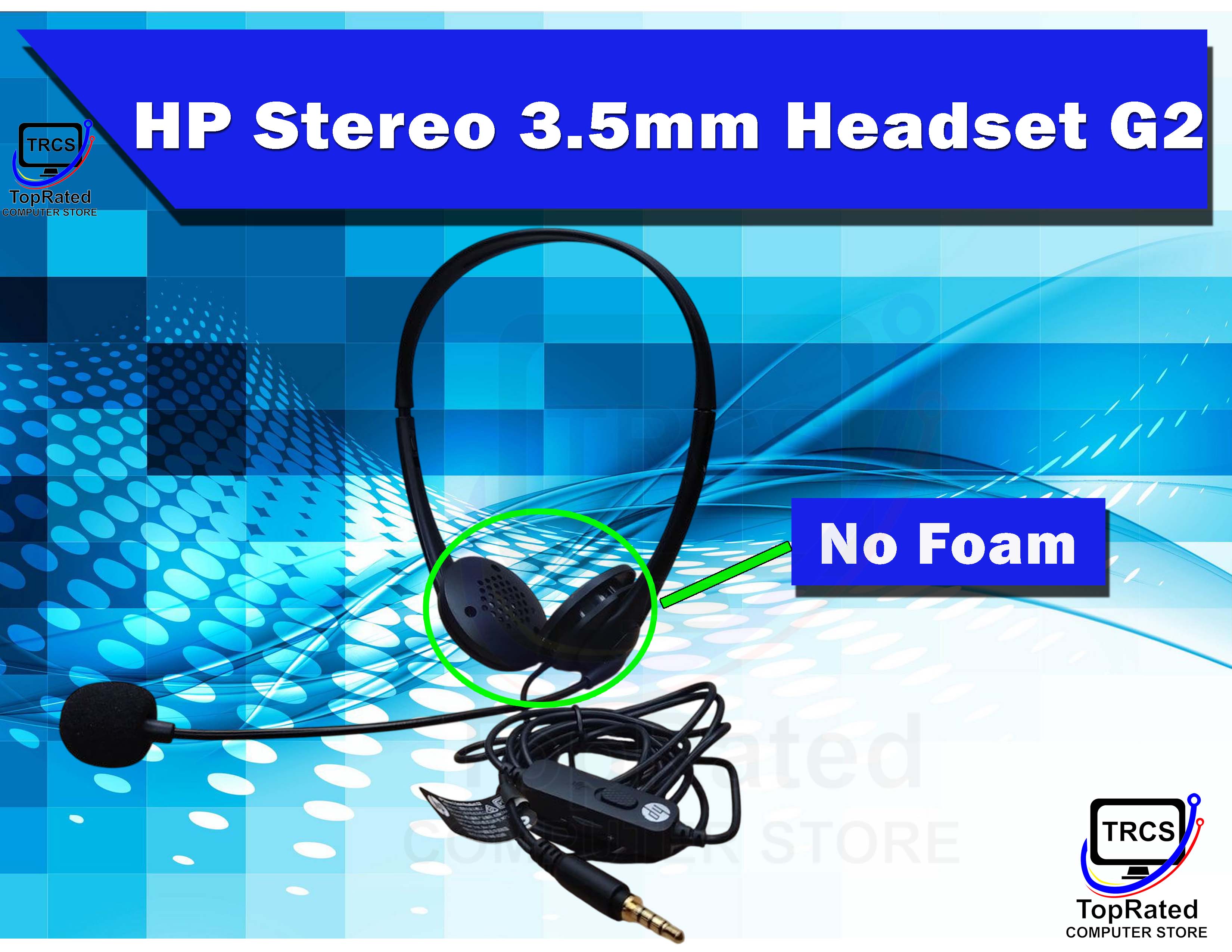 HP Stereo 3.5mm Headset G2 | Shopee Philippines