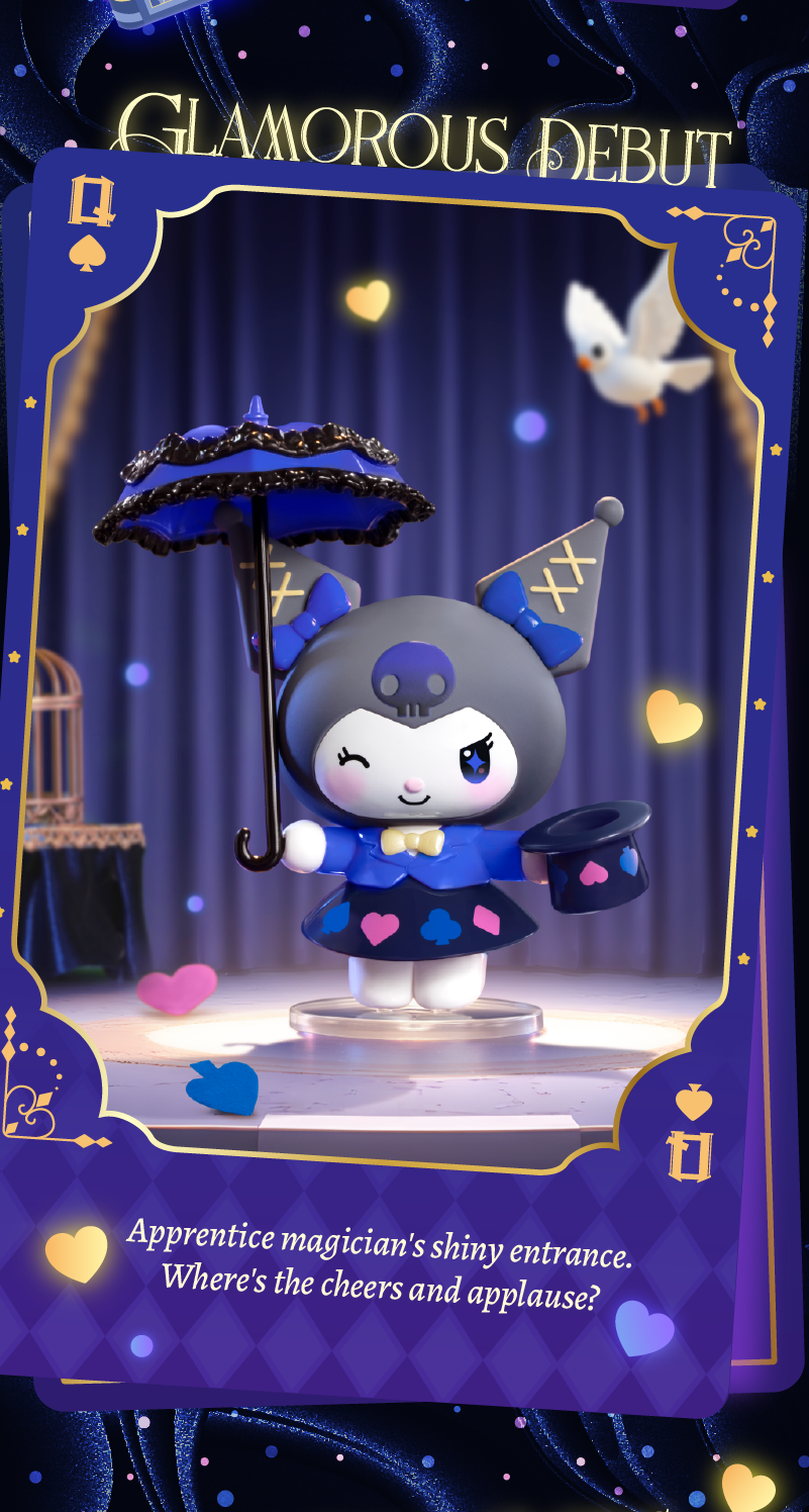 TOP TOY SANRIO KUROMI Magic Apprentice Series Figures Blind Box ...