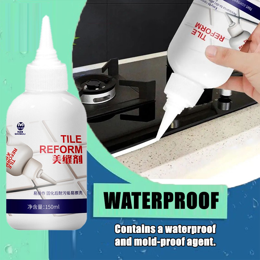 150ml Whitener Tile Reform Repair Sealer Grout Crack Filling Floor ...