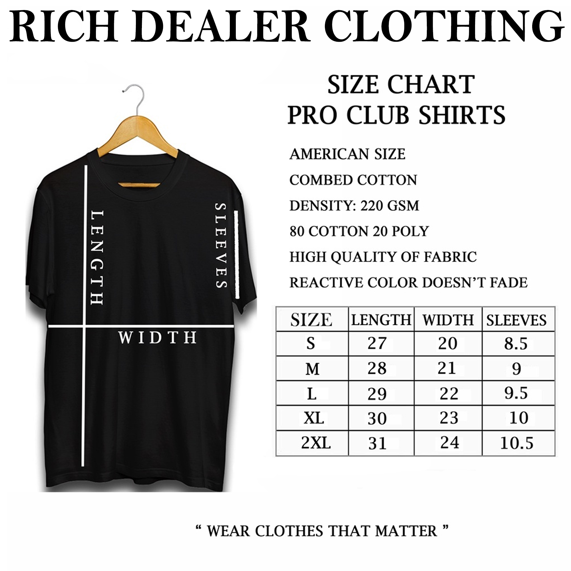 Rich Dealer Clothing - Proclub Oversized Shirt For Men & Women in Short ...