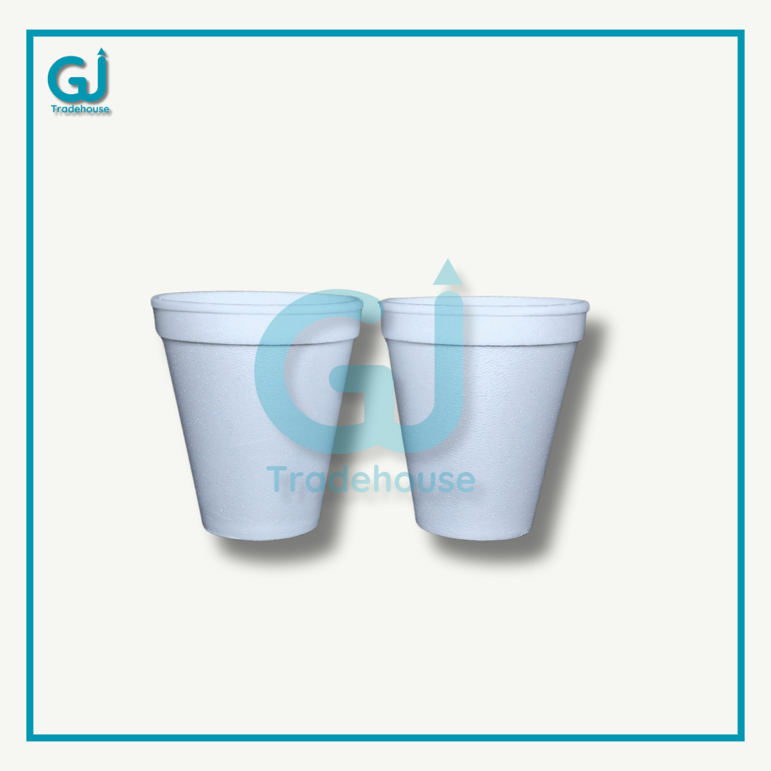 25pcs Styro Cup 8oz size - Disposable Coffee Cup Styro - GJ Tradehouse ...