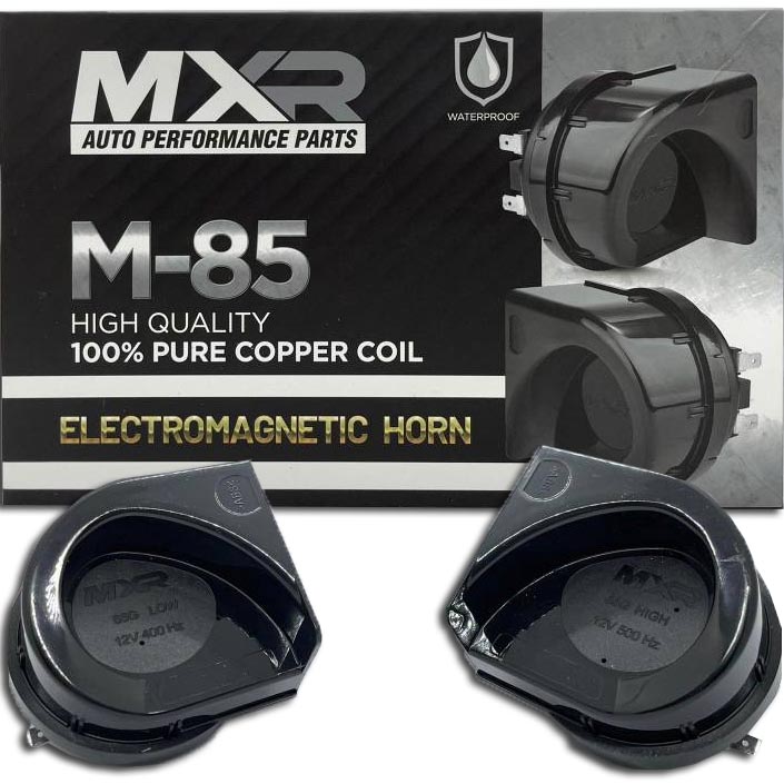 MXR M-85 ELECTROMAGNETIC HORN • Louder • Clearer • Stronger • Longer Lifespan • PLUG AND PLAY ...
