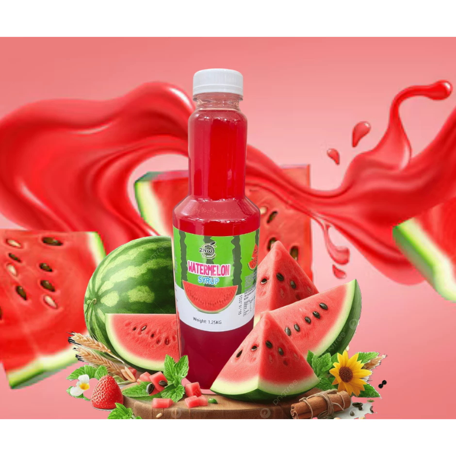 ZNW Syrup/ShureWin Syrup 1.25kg Fruit Soda Syrup Perfect for Fruit Tea ...