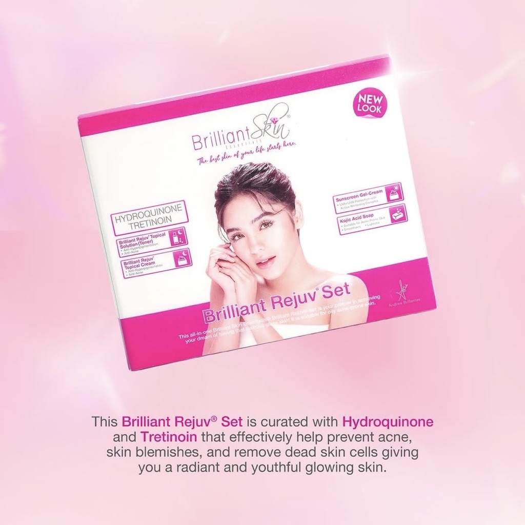 BRILLIANT SKIN Rejuv Set ORIGINAL Rejuvenating Facial Set Skincare ...