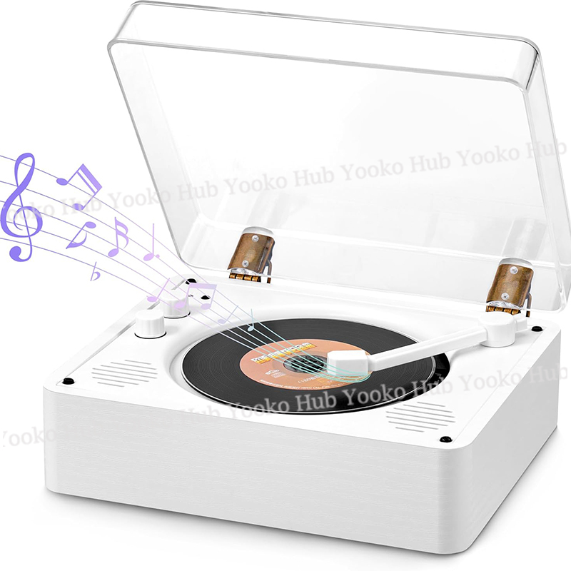 Middix Retro CD/DVD Player Bluetooth Speaker + AUX Input/Output ...