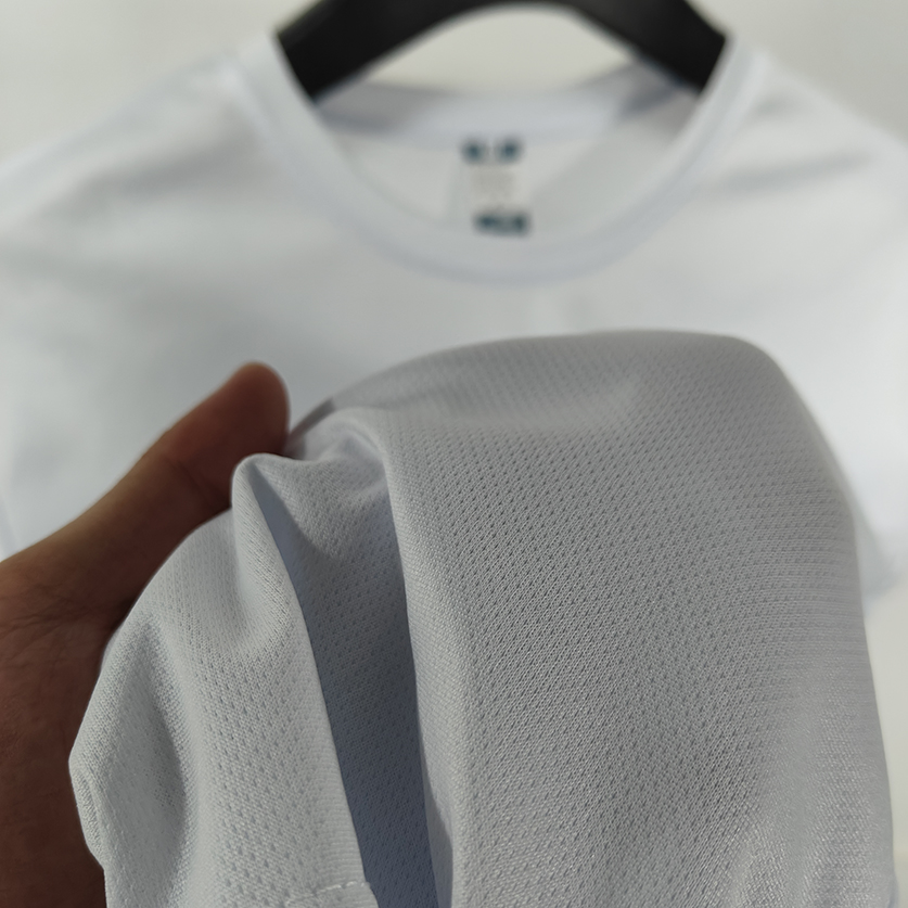 Simple White Dri-Fit T-shirt Unisex Quick Dry Active Wear XS-XXL ...
