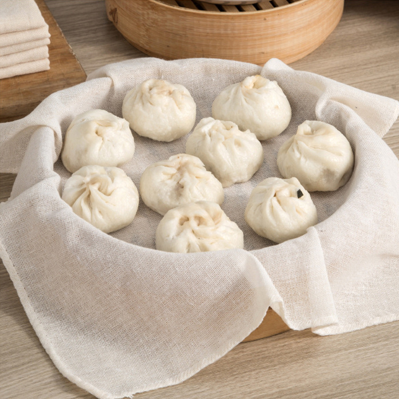 3Pcs Breathable Cheese Cloth Non-stick Steamer Gauze Reusable Cotton ...