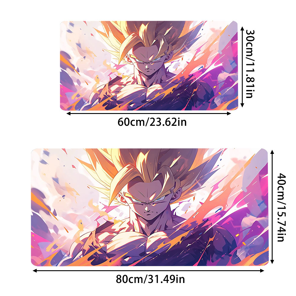 Dragon Ball Computer Mousepad Non-Slip Extended Large Gaming Desk ...