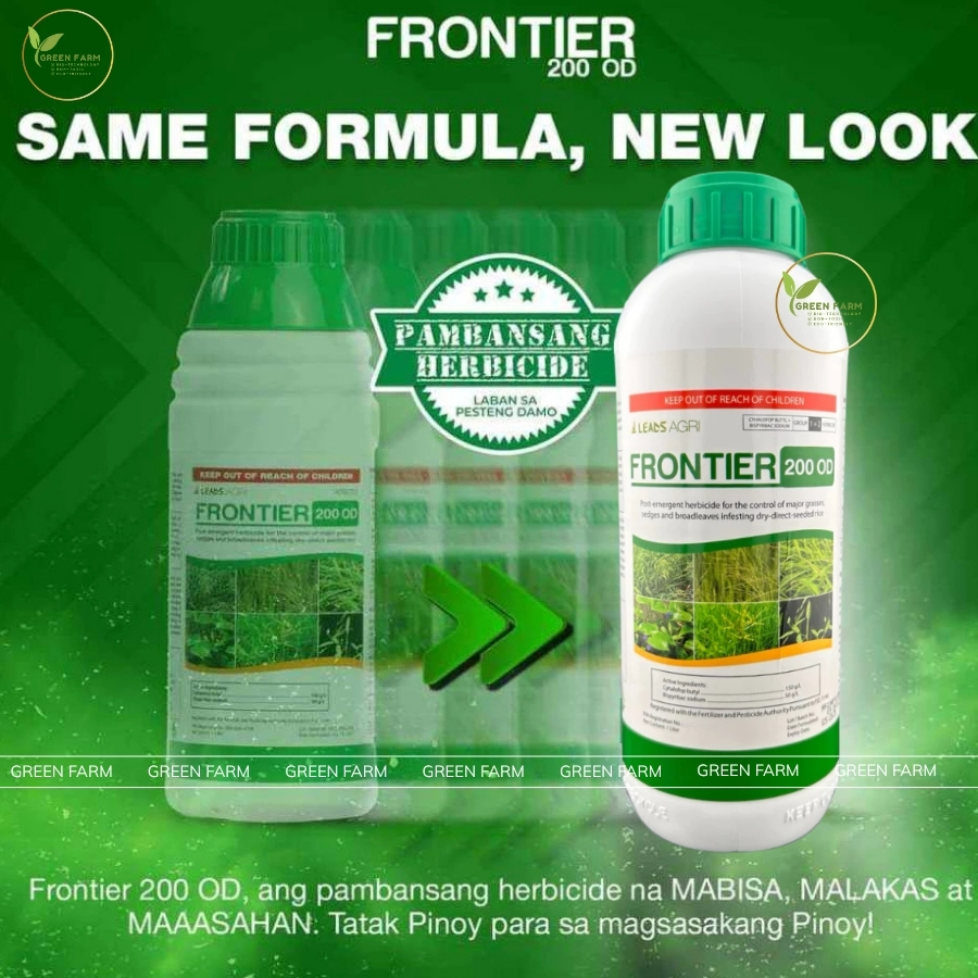 FRONTIER 1 LITER - Completely Grass Killer, Safe For All Plants - Leads ...