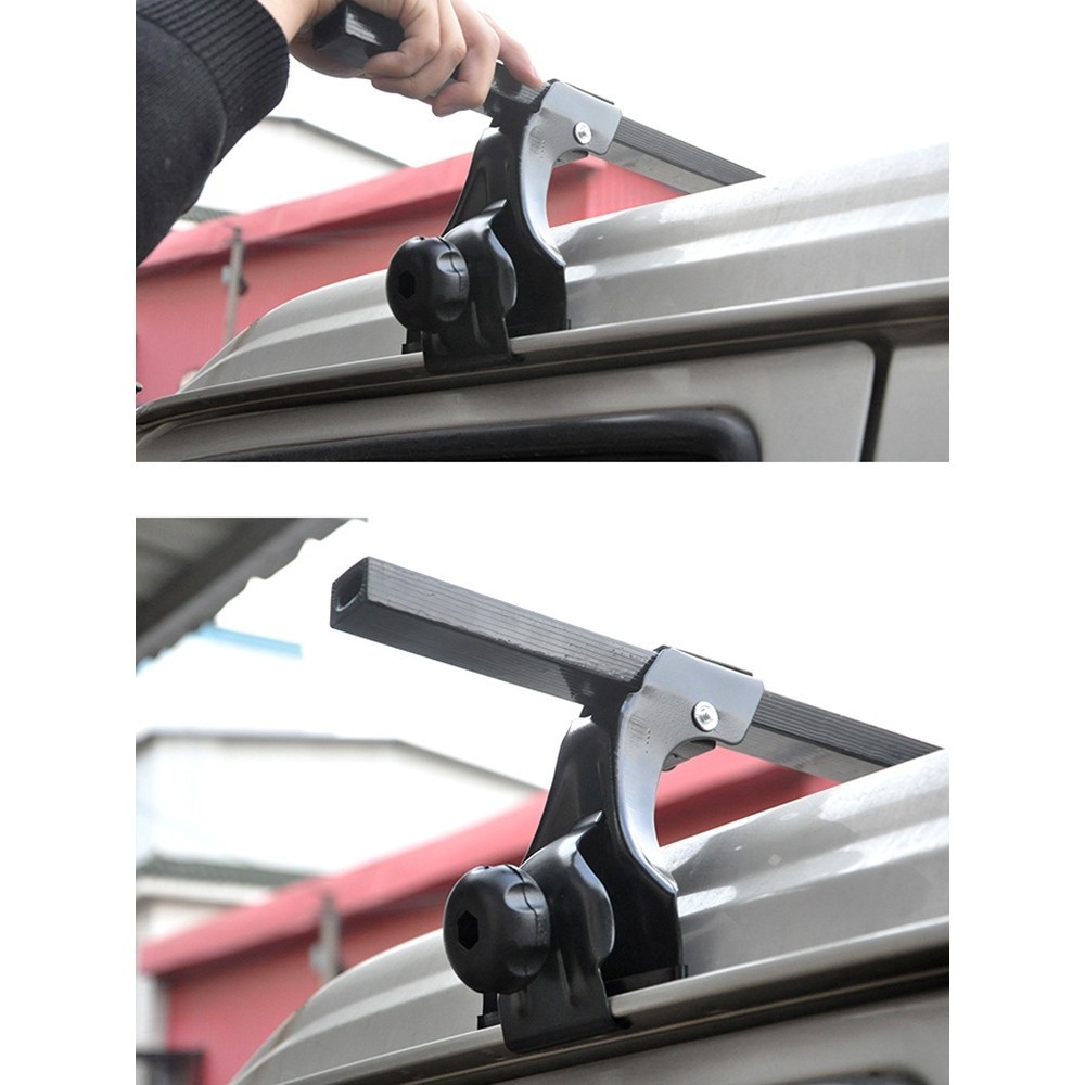 Car Crossbar Bracket Set For Cars With Gutter Clip To Gutter Type ...