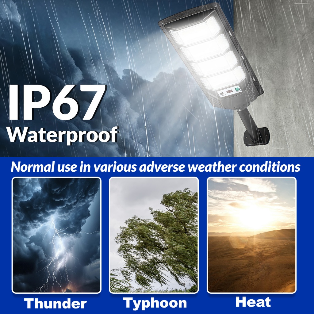 200₱ Solar Light Outdoor Waterproof Solar Street Light Solar Lights ...