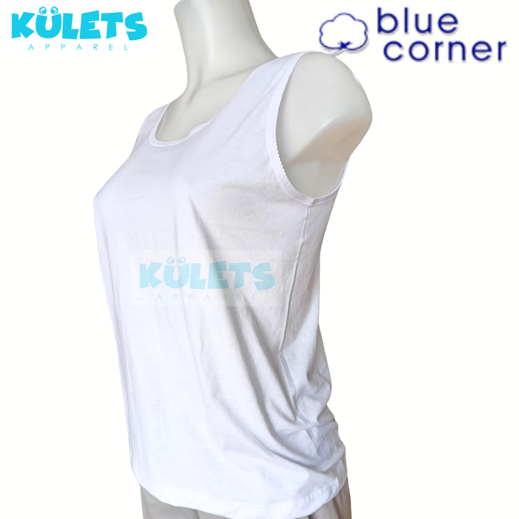 [Wholesale] 3 Pieces Original Blue Corner Sabrina Plain White Lady ...