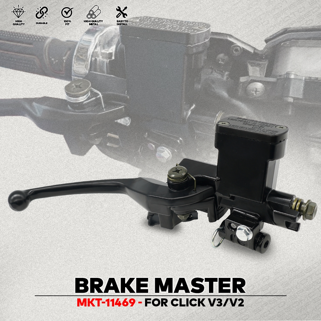 MOKOTO HONDA CLICK V2 / V3 BRAKE MASTER BLACK MKT-11469 BRAKE CYLINDER ...
