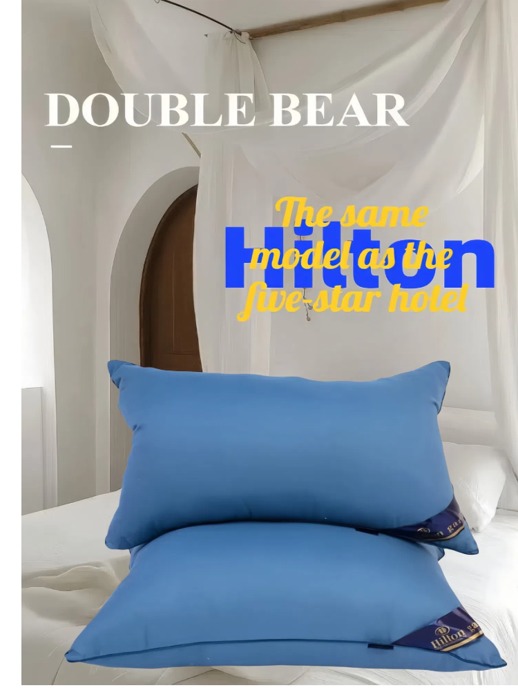 DB Hilton Pillow Korean Memory Foam Orthopedic Cervical Spine Support Antiviral Fluffy Travel ...