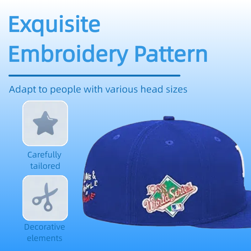 【COD】LA Blue cap close cap for men Fashion Baseball Caps High Quality ...