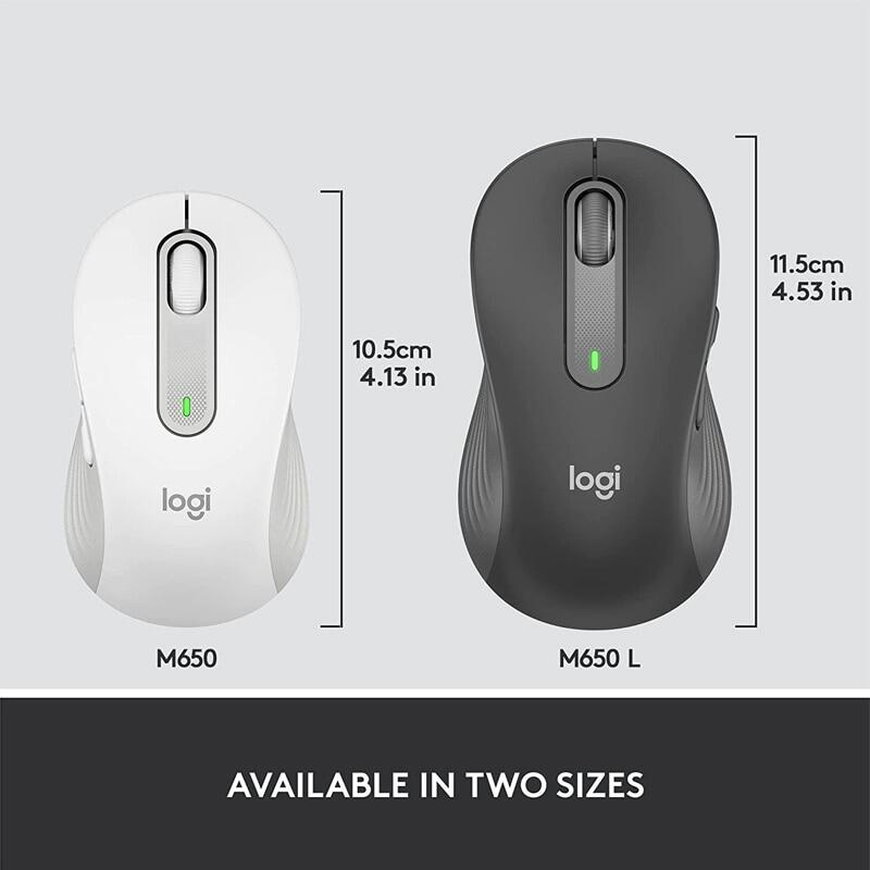 Original Logitech M650 M650L Wireless Bluetooth Mouse Silent Office ...