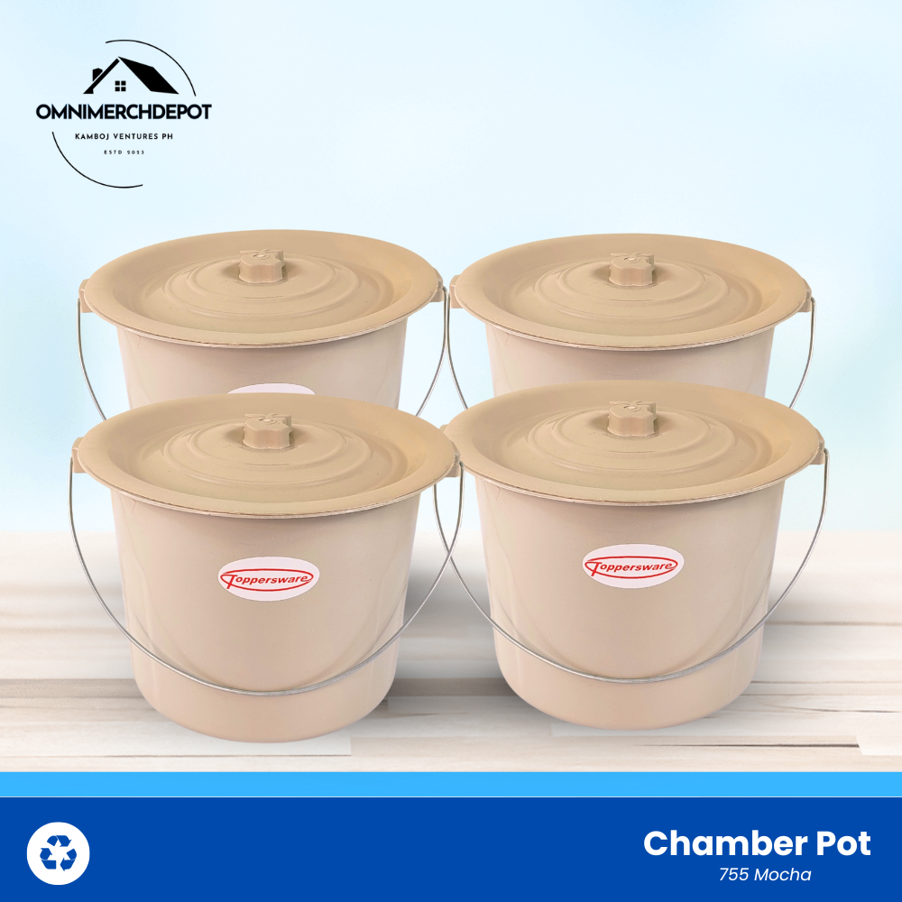 Arinola Mocha Chamber Pot Potty Potty Training Adult Bedside Toilet ...