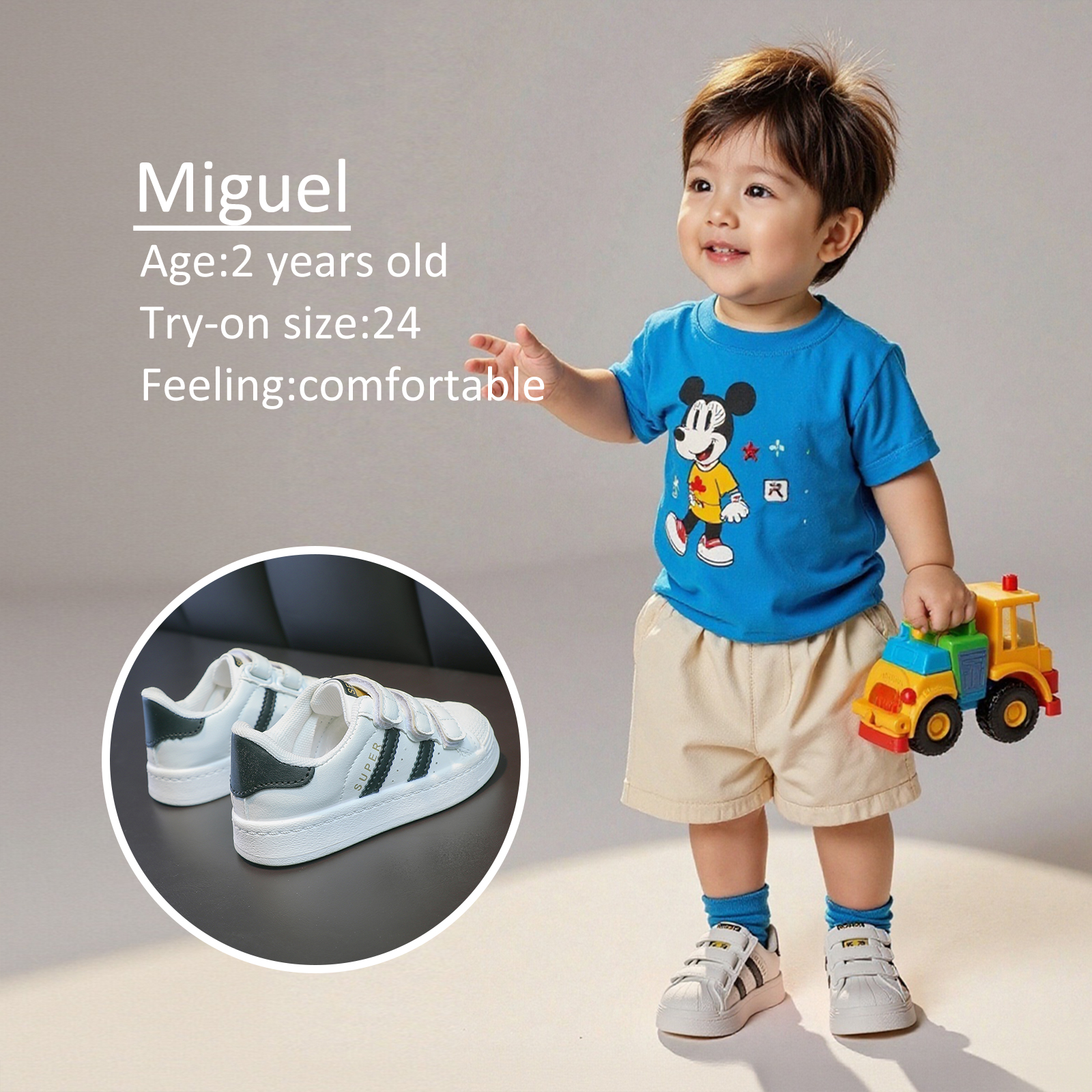SENMA White Shoes For Kids Boys Rubber Shoes Korean Baby Shoes Fashion ...