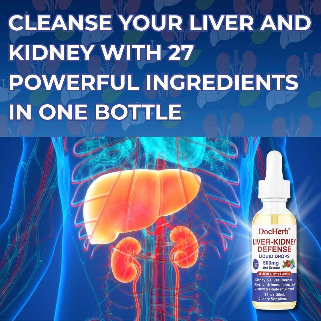 DocHerb LIVER -KIDNEY DEFENSE LIQUID DROPS 500MG K idney and Liver ...