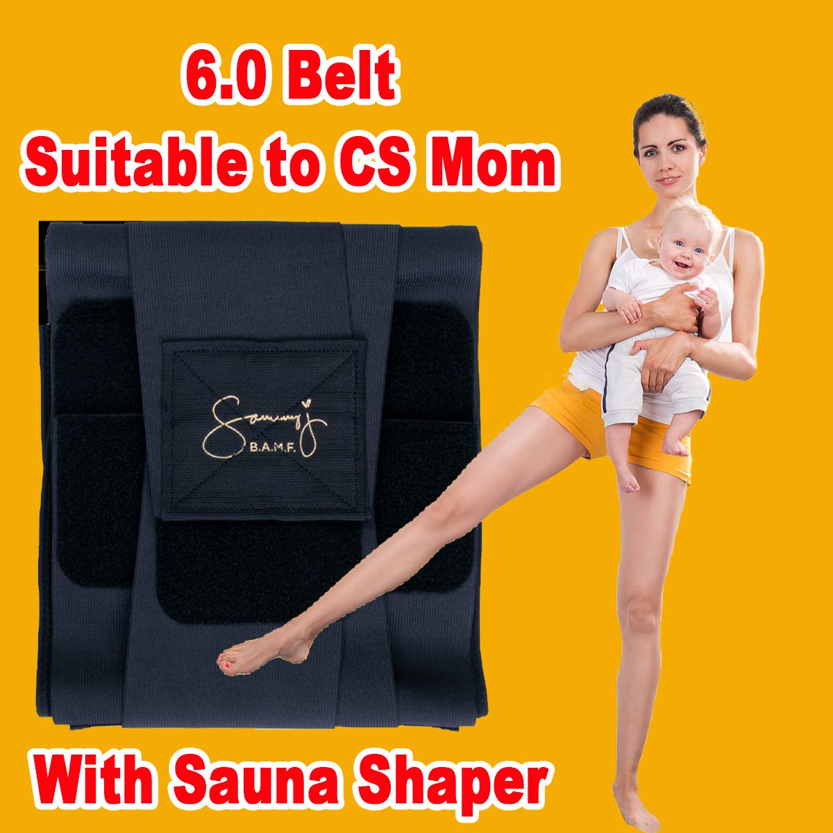 Sammy j 6.0slim Belt Original Waist Trainer Women Corset Belly Belt ...